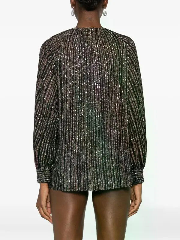 Missoni Sequin-striped Top