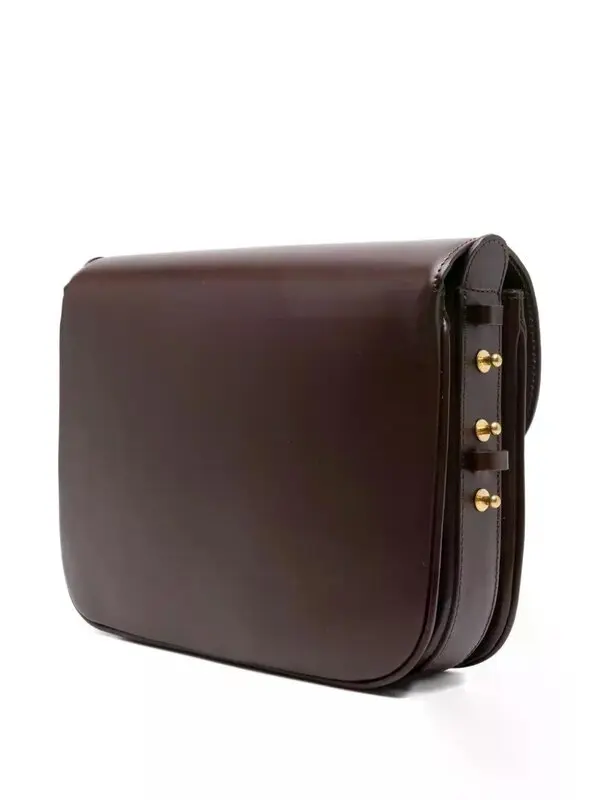 Soeur Flap-closure Cross Body Bag - Brown