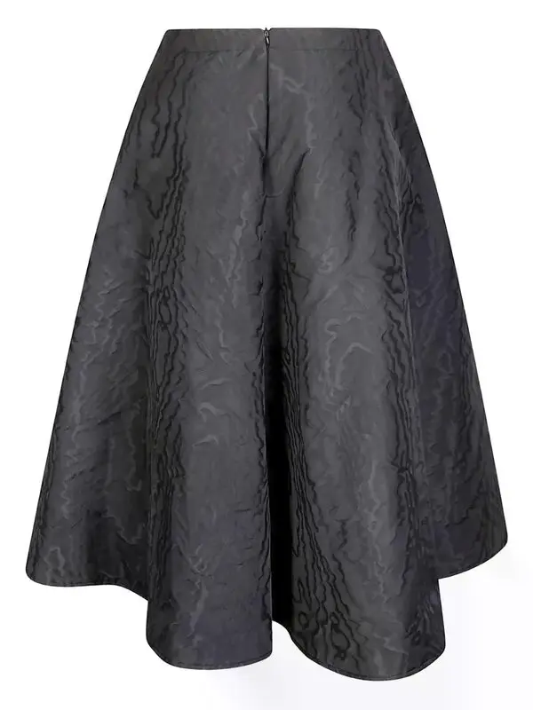 STEFANO MORTARI Textured-effect A-line Midi Skirt