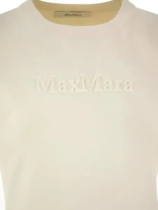 Max Mara Logo-embossed Sweater