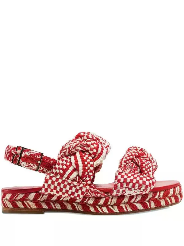 Antolina Adelita Braided-straps Sandals - Red