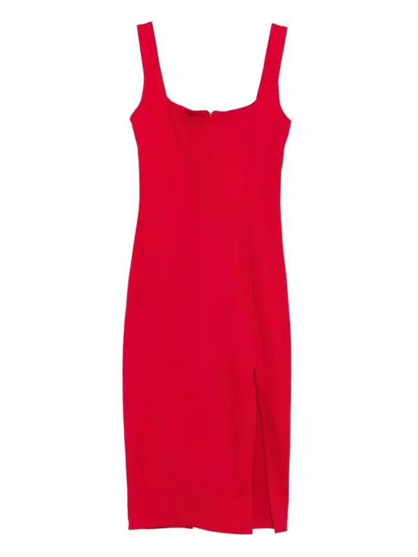 ROSERRY Kensington Square-neck Midi Dress