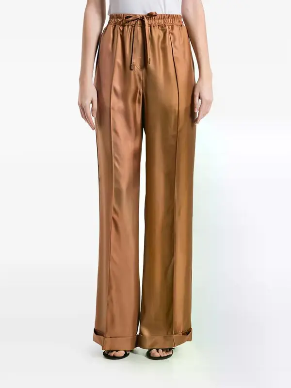 TOM FORD Drawstring Silk Trousers