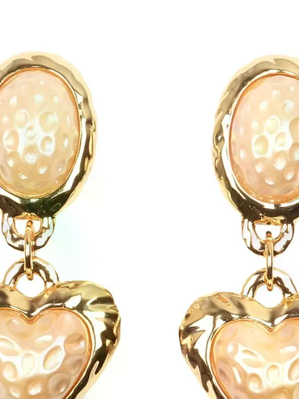 JULIETTA Heart-shaped Clip-on Earrings
