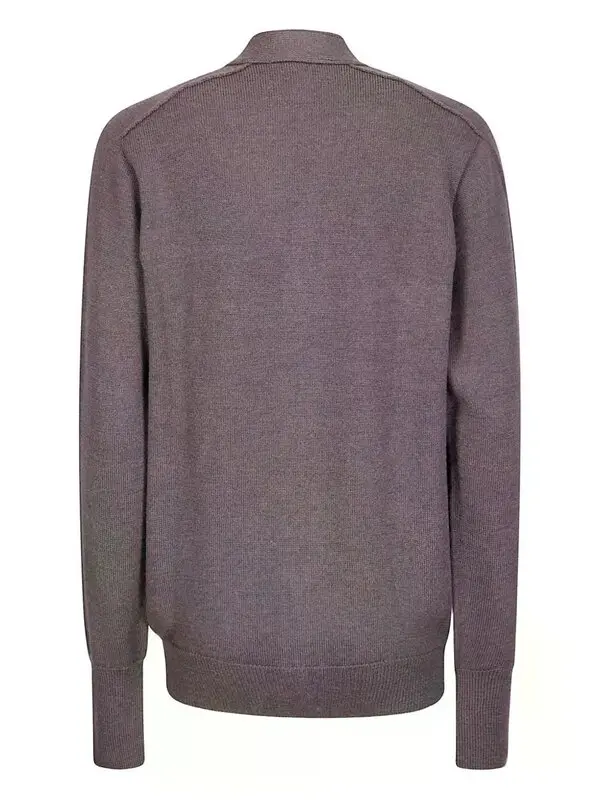 Studio Nicholson V-neck Merino Cardigan - Brown