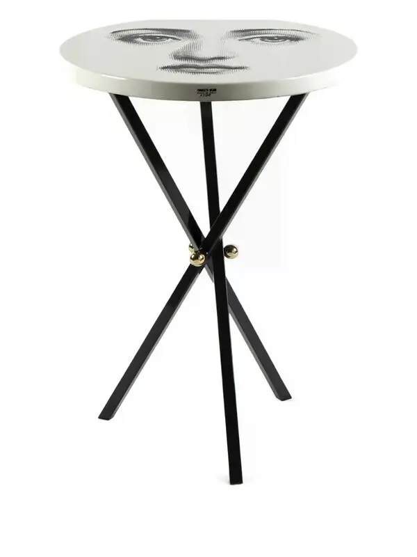 FORNASETTI Face-print Tripod Coffee Table