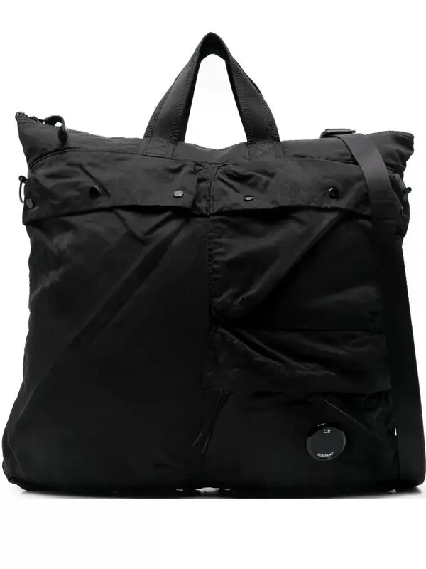 C.P. COMPANY Pocket-detail Tote Bag - Black