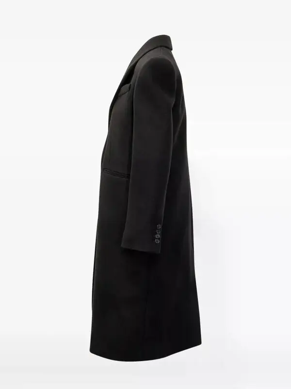 Givenchy Single-breasted Wool Coat