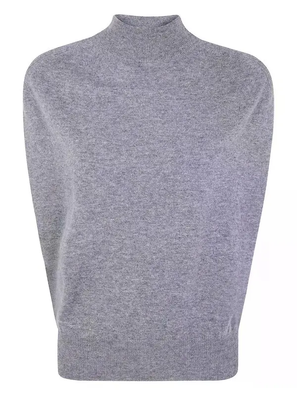 SEMICOUTURE High-neck Sleeveless Top