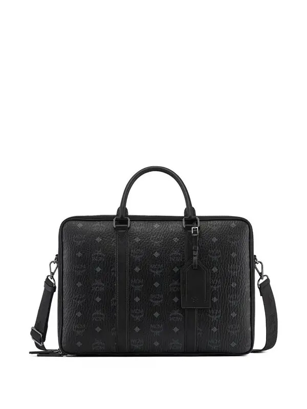 Mcm Visetos Monogram Briefcase
