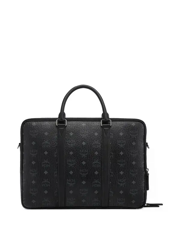 Mcm Visetos Monogram Briefcase