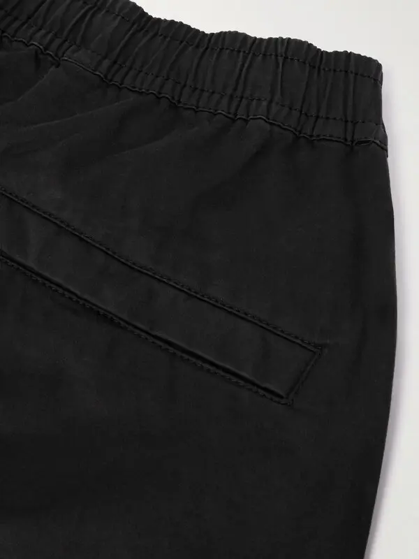 Stone Island Tapered Cotton-blend Trousers
