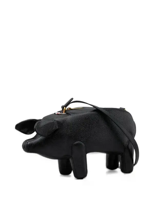 Thom Browne Pig-shaped Shoulder Bag - Black