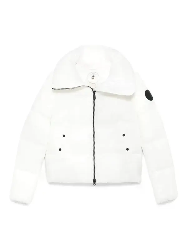 SAVE THE DUCK Isla High-neck Puffer Jacket - White