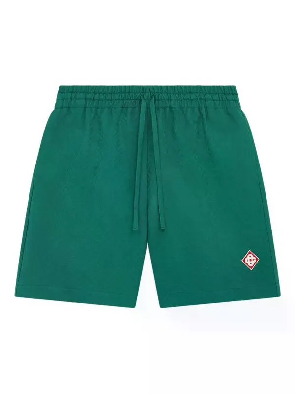 Casablanca Monogram Jacquard Shorts - Green