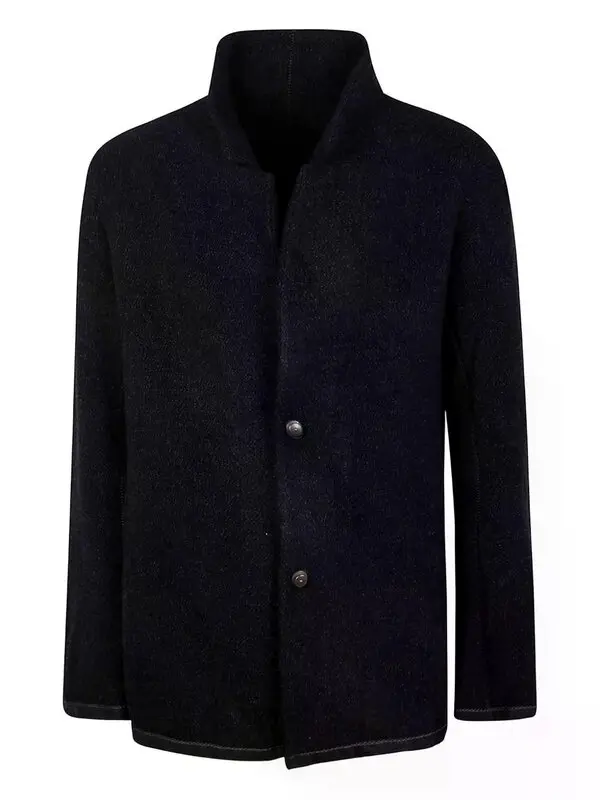 ISAAC SELLAM EXPERIENCE Textured Button-front Blazer
