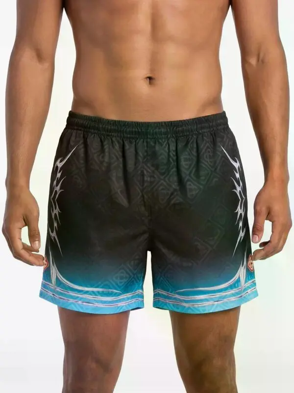 Casablanca Graphic-print Swim Shorts