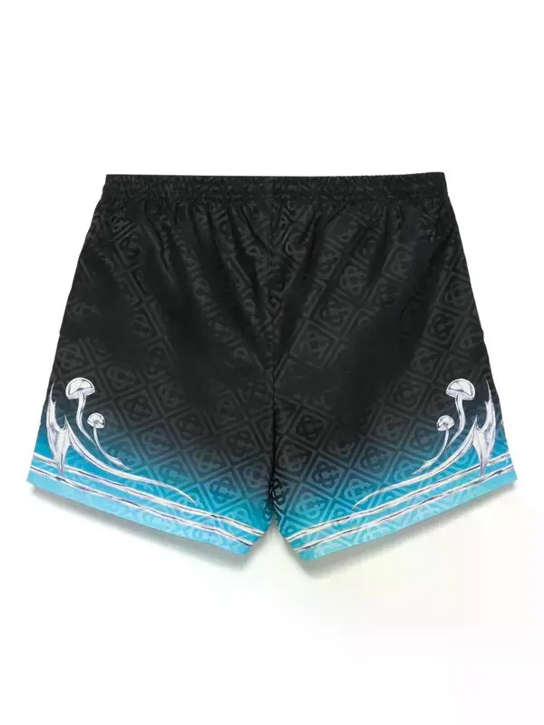 Casablanca Graphic-print Swim Shorts