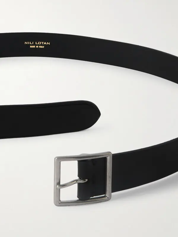 NILI LOTAN Frans 3cm Leather Belt