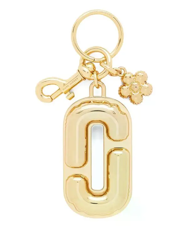 Marc Jacobs The J Marc Balloon-shaped Flower Keyring - Gold