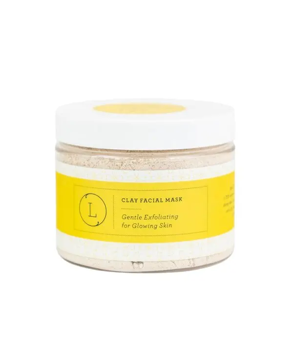 LIZUSH Exfoliating Facial Mask - Natural Clay