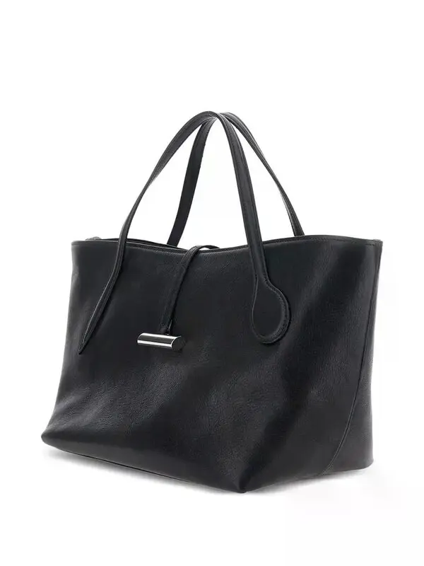 LIFFNER Petite Penne Tote Bag With Silver-tone Hardware