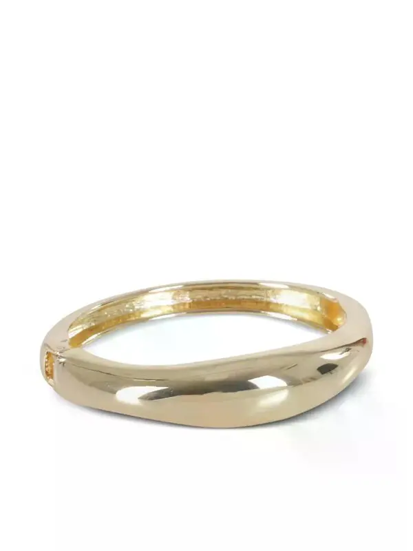 Erika Cavallini Hinged-closure Bangle - Gold