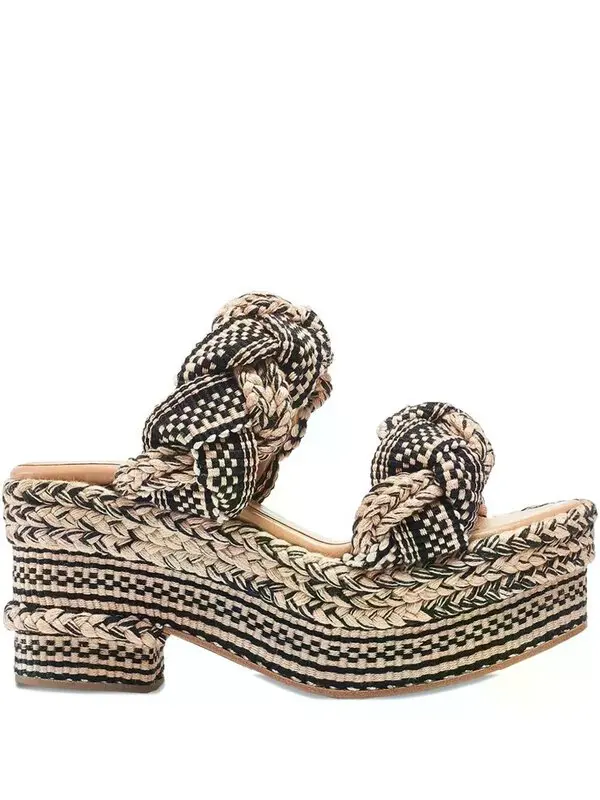 Antolina 75mm Braided Platform Sandals