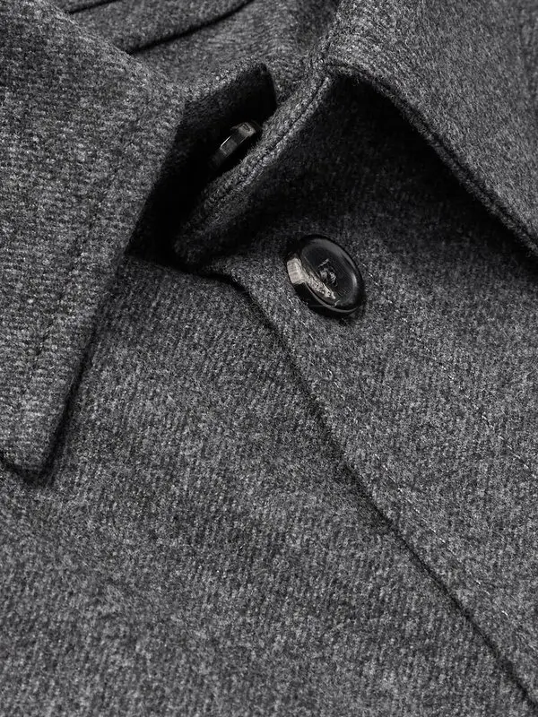 Loro Piana Jim Wish® Flannel Overshirt