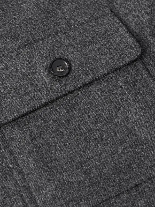 Loro Piana Jim Wish® Flannel Overshirt