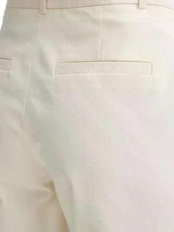 A.p.c. Straight Trousers With Welt Pockets