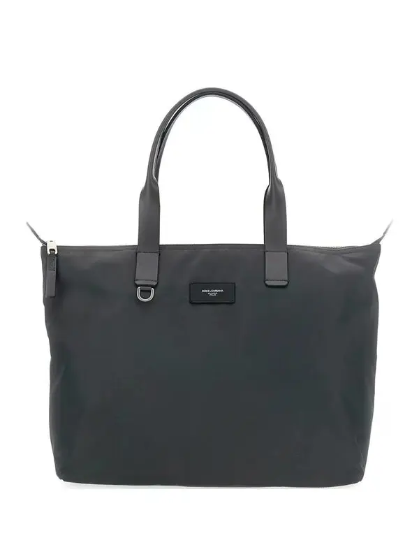 Dolce & Gabbana Zip-top Tote Bag - Grey