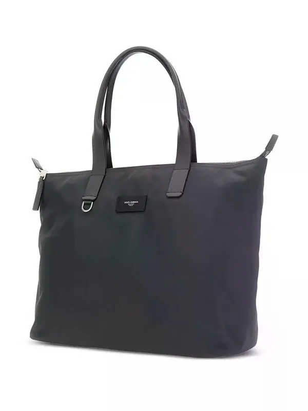 Dolce & Gabbana Zip-top Tote Bag - Grey
