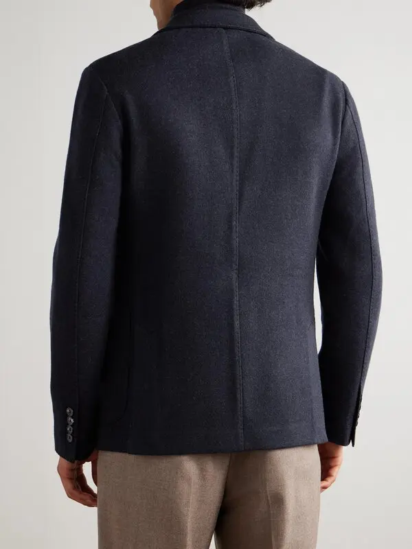 Loro Piana Unstructured Jersey Novalis Blazer