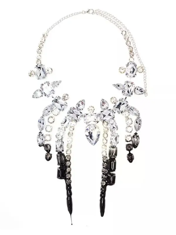 Ottolinger Crystal-embellished Necklace - Silver