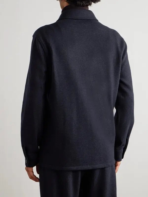 Loro Piana Marco Jersey Novalis Overshirt