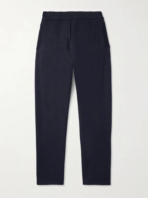 Loro Piana Rio Cashmere-blend Jersey Drawstring Trousers