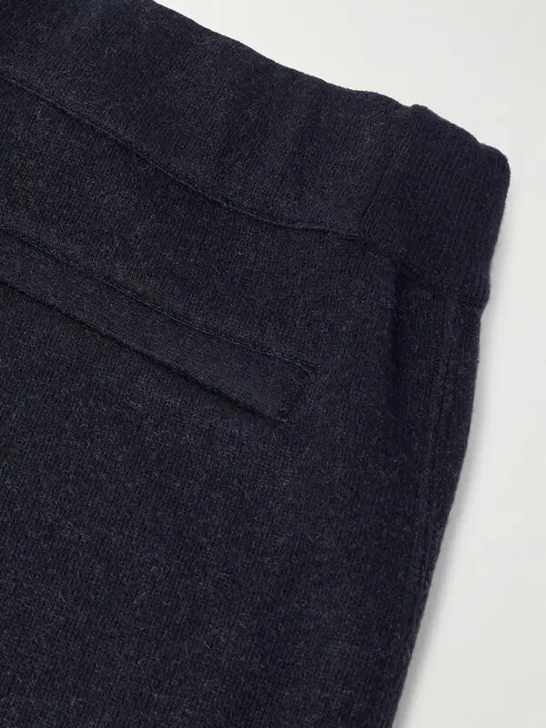 Loro Piana Rio Cashmere-blend Jersey Drawstring Trousers