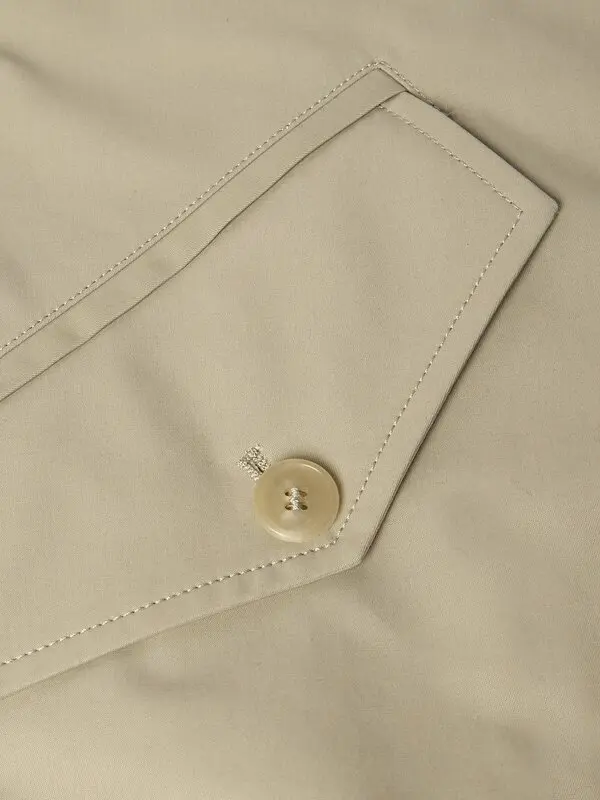 Givenchy Leather-trimmed Harrington Jacket - Neutrals