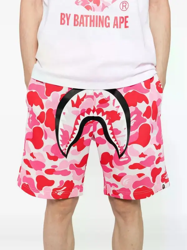 A BATHING APE Graphic-print Shorts