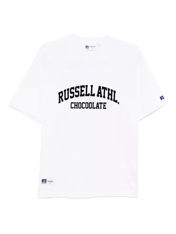 CHOCOOLATE X Russel Athletic T-shirt - White
