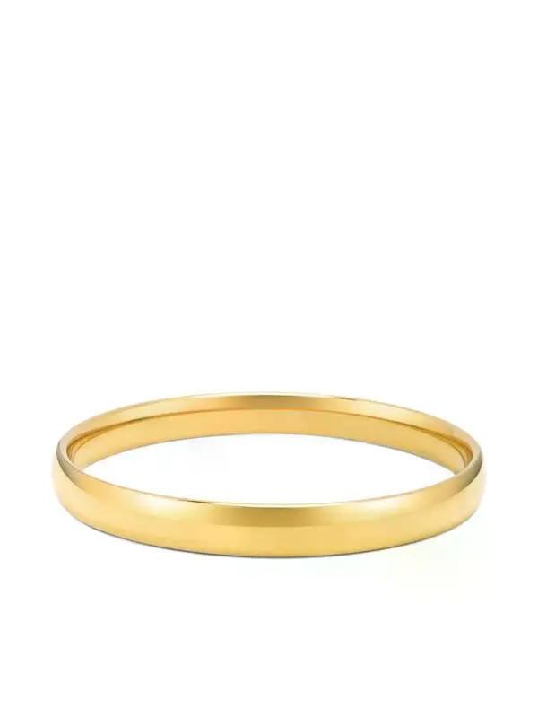 NIALAYA JEWELRY Classic Round Bangle - Gold
