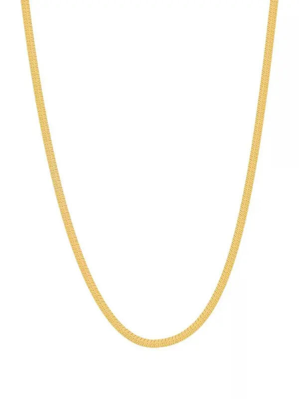 NIALAYA JEWELRY Snake Chain Necklace - Gold