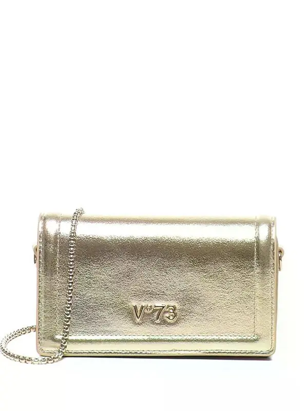 V°73 Metallic-effect Chain Shoulder Bag