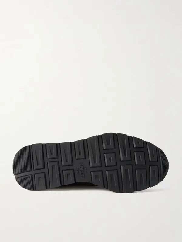 Berluti Fast Track Venezia Leather Oxford Sneakers - Brown