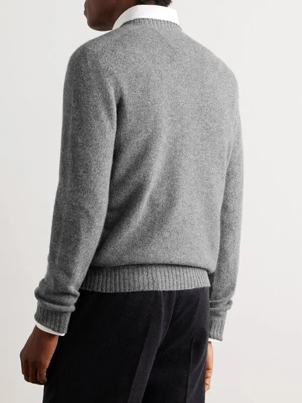 Boglioli Wool And Cashmere-blend Sweater