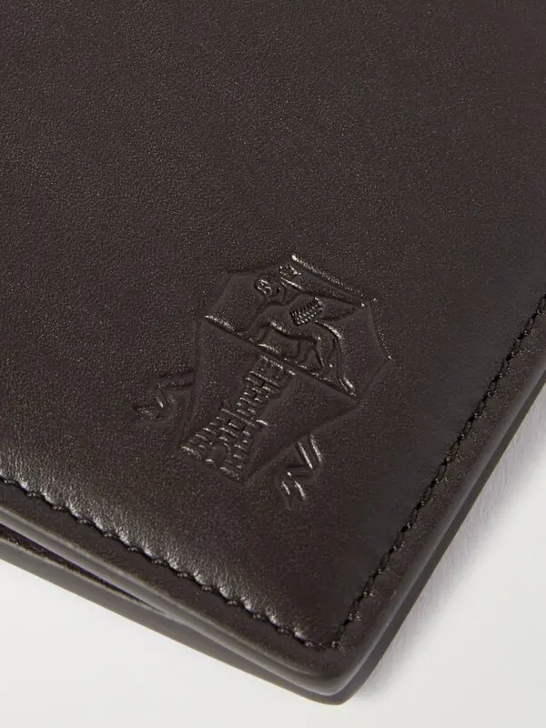 Brunello Cucinelli Logo-debossed Leather Wallet