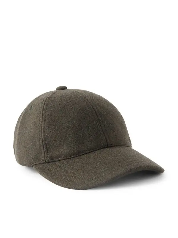 A.p.c. Charlie Baseball Cap - Brown