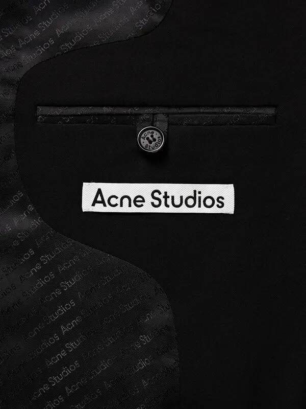 Acne Studios Juman Twill Blazer - Black
