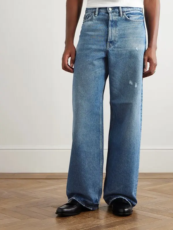 Acne Studios 1981 Wide-leg Organic Jeans